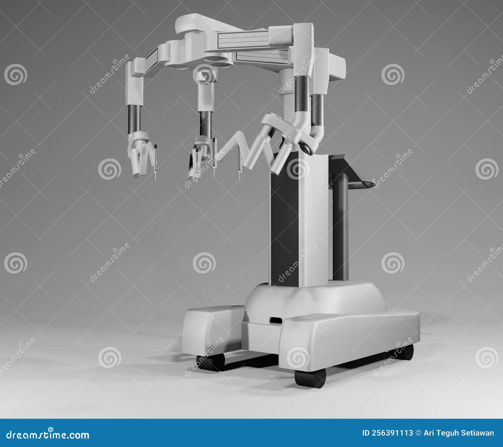 The Da Vinci Surgical System Is A Robotic Surgical System Stock ...