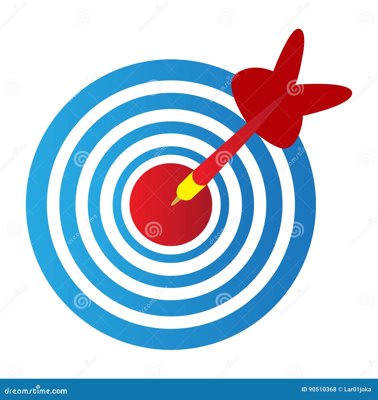 Isolated dard game stock vector. Illustration of abstract - 90510368