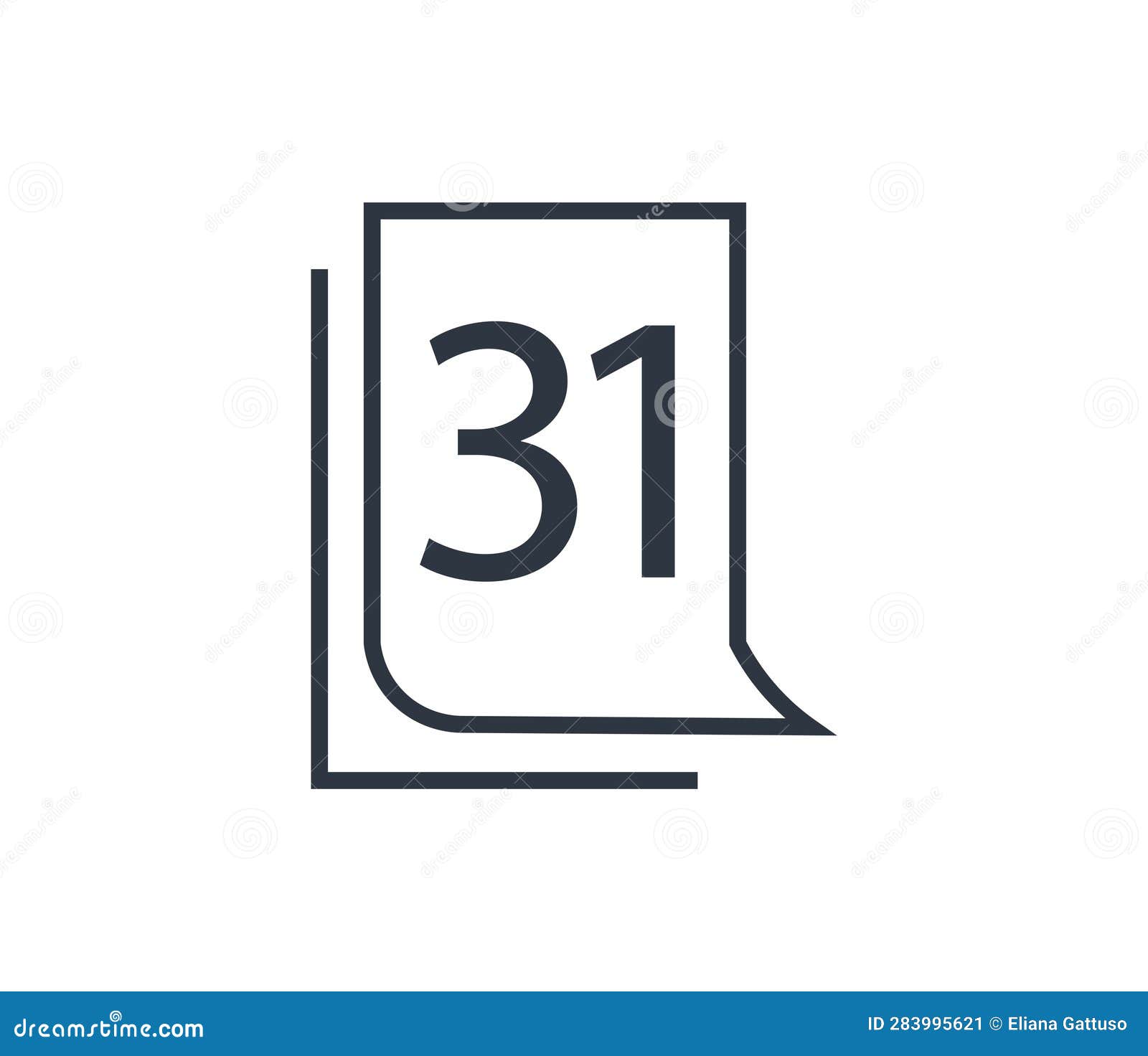 Isolated Date Symbol. Concept of Packaging and Regulations Stock Vector ...