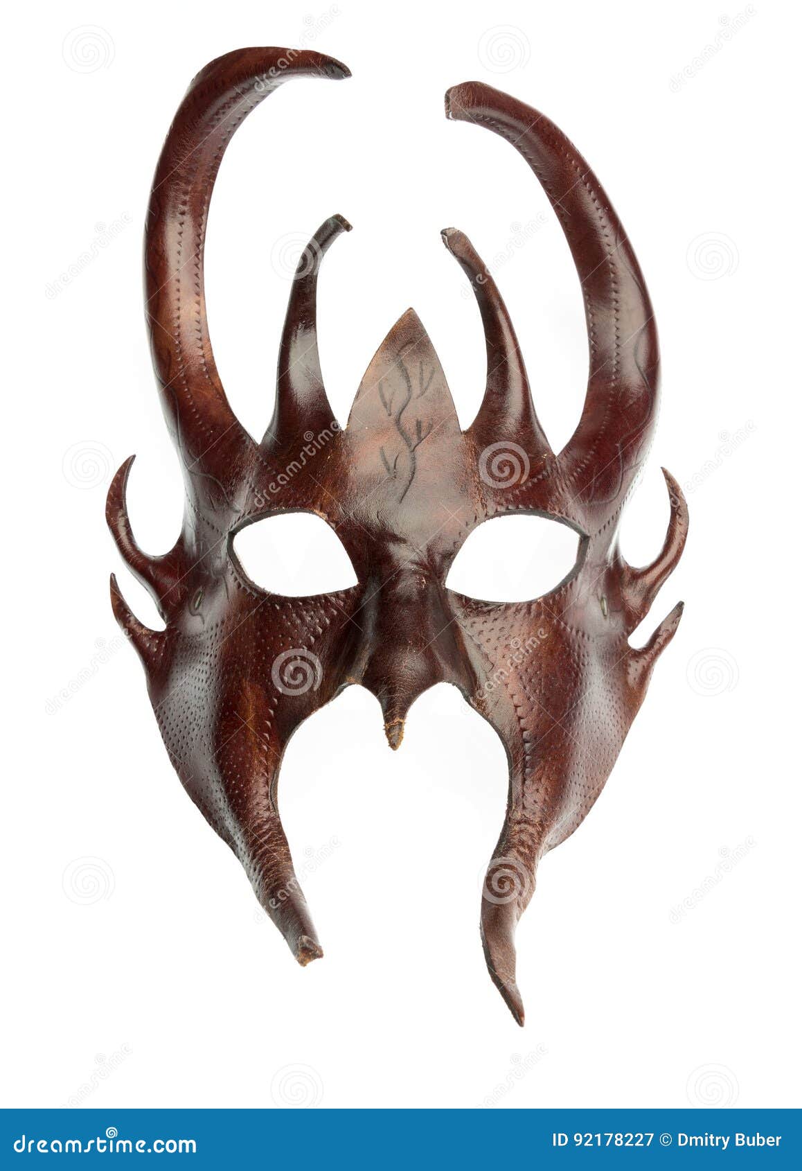 Isolated davil mask stock image. Image of halloween, clown - 92178227