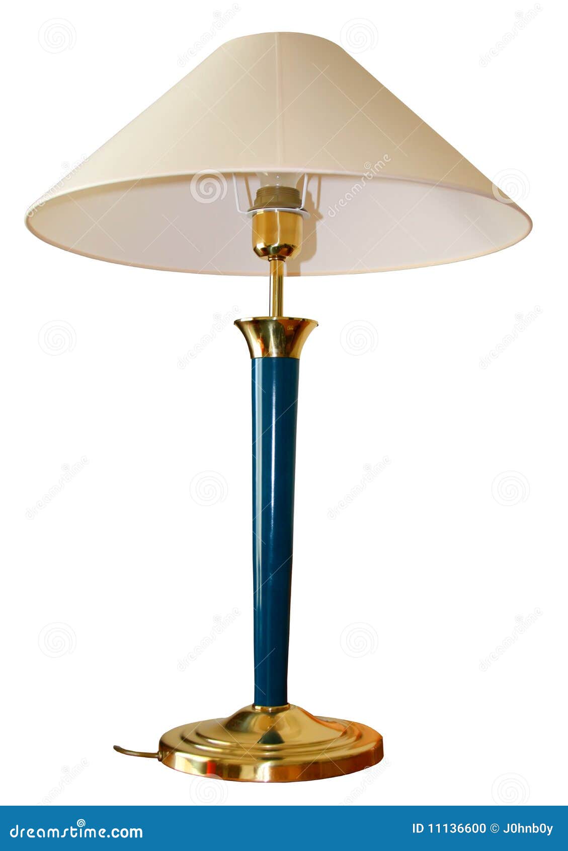 Isolated Decorative Table Lamp Stock Photo - Image of shade, decorative ...