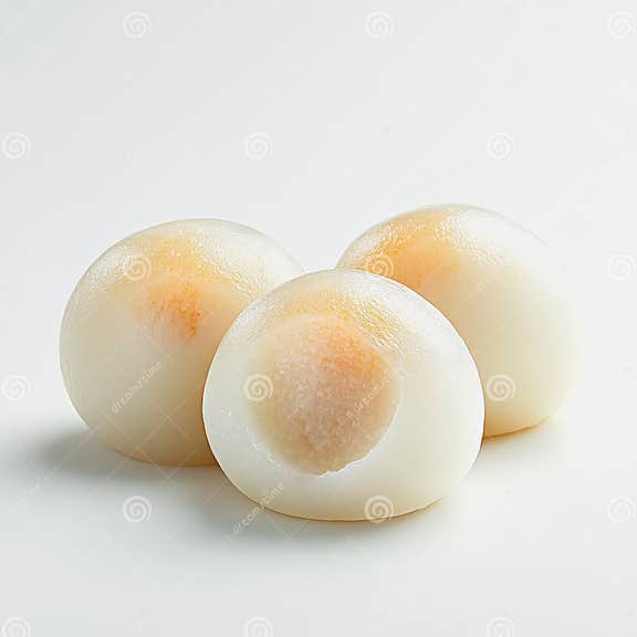 Isolated Delicate White Textured Objects on Simple Background Stock ...