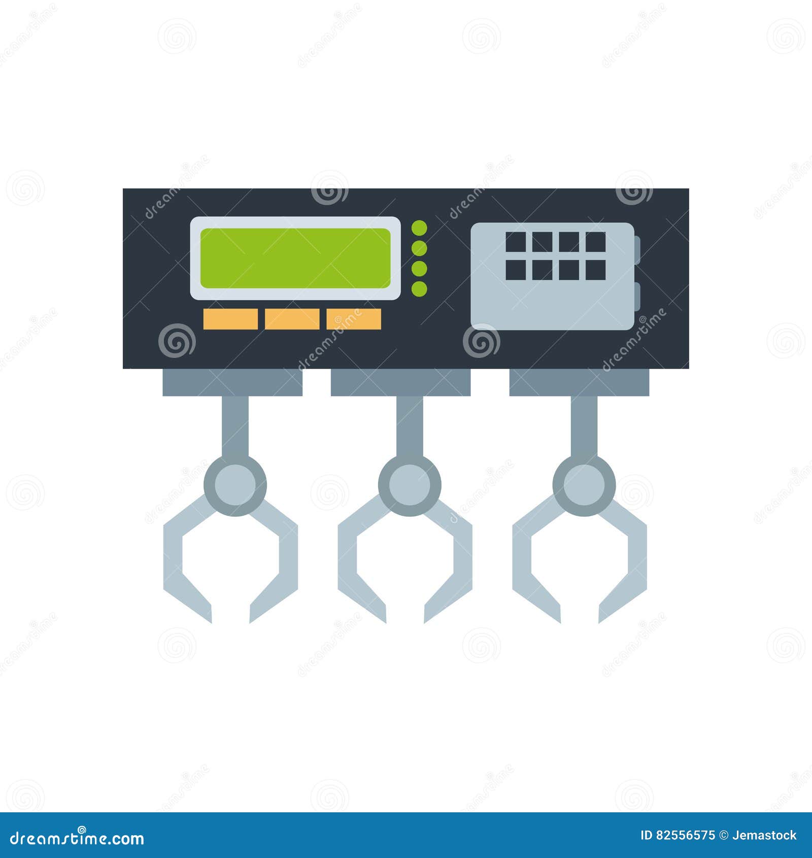 Isolated Delivery Machine Design Stock Vector - Illustration of symbol ...