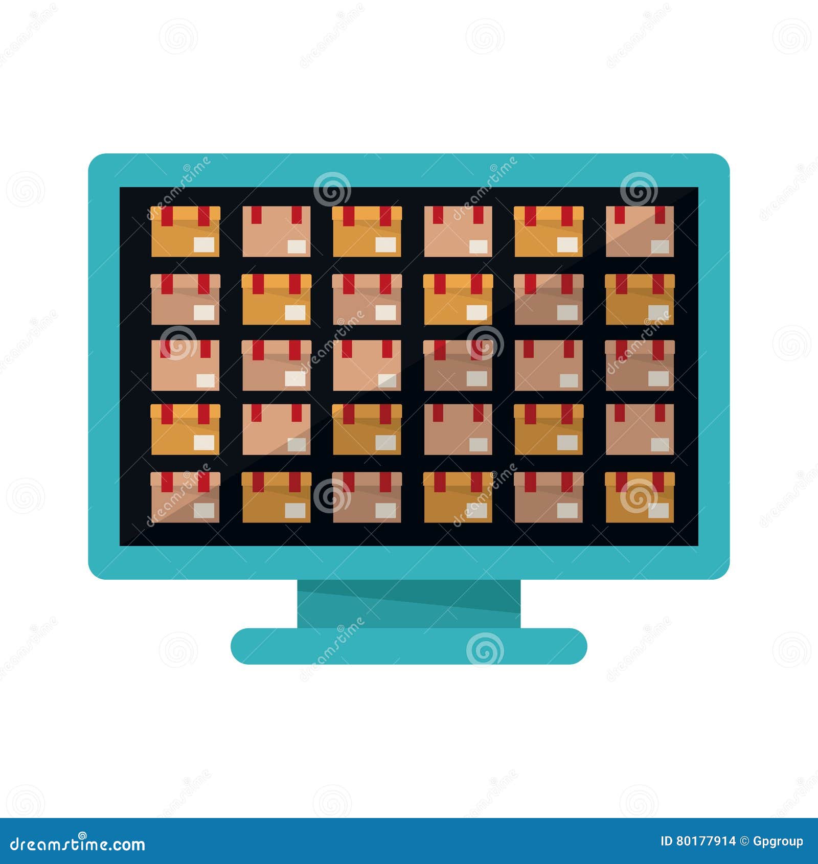 Computer Inventory Clipart