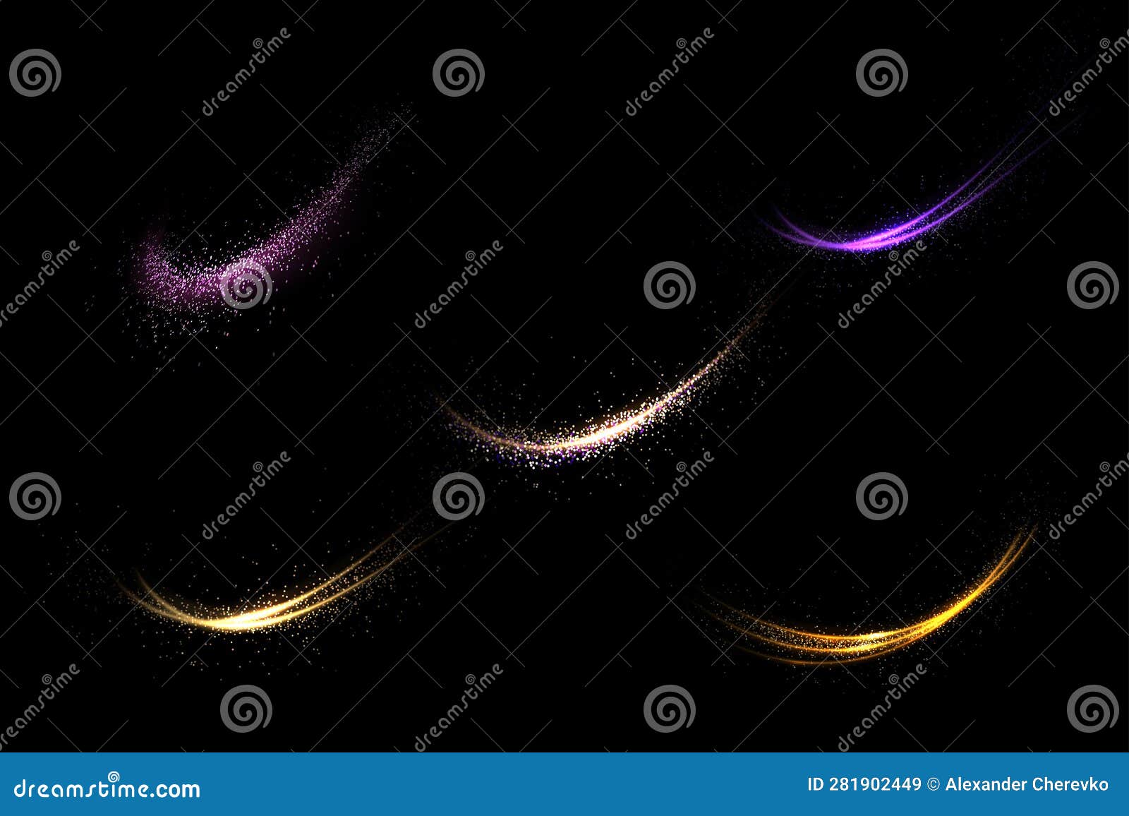 Isolated Design Component with Gorgeous Arc, Set Stock Vector ...
