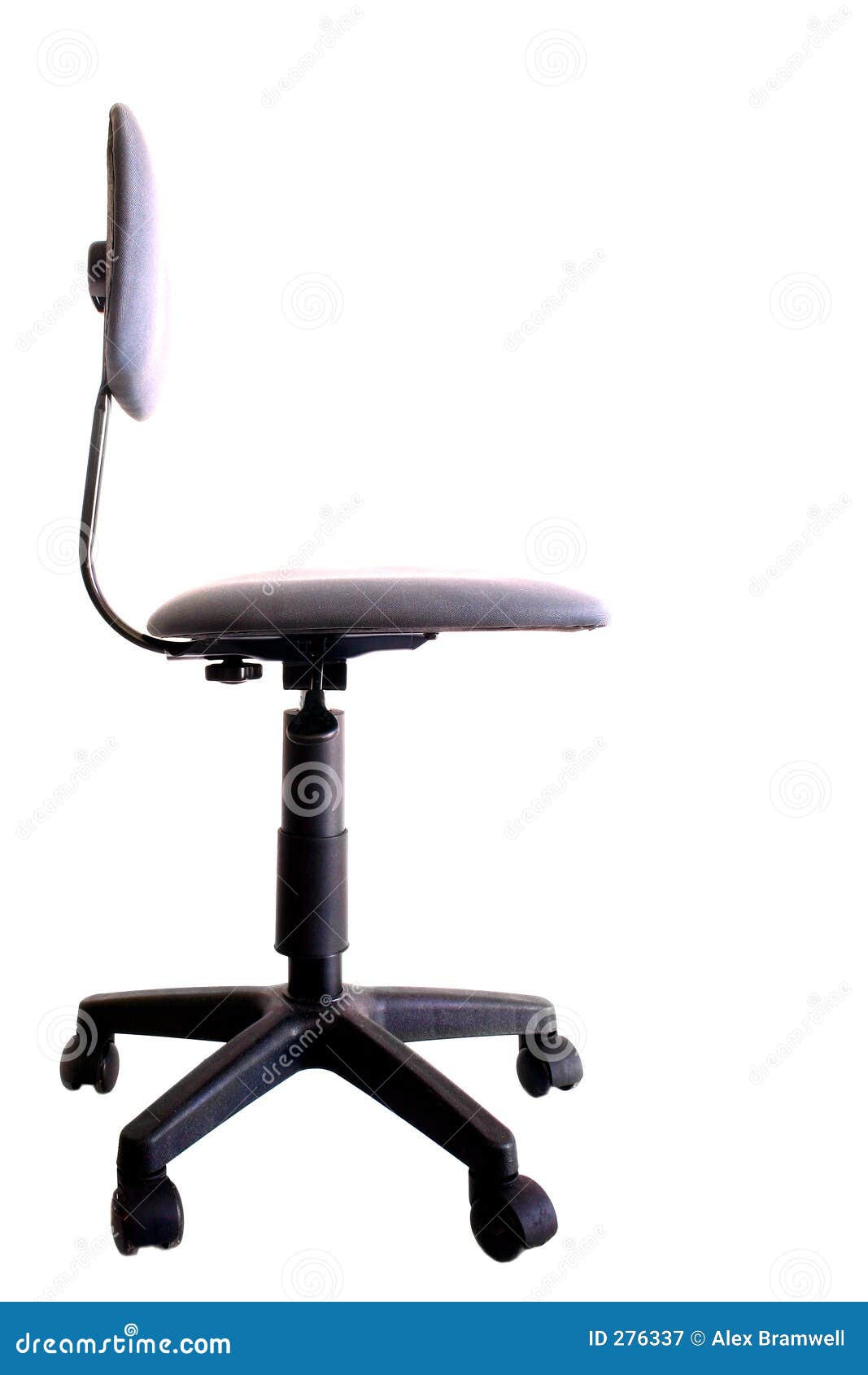 Isolated Deskchair stock image. Image of cheap, corporate - 276337