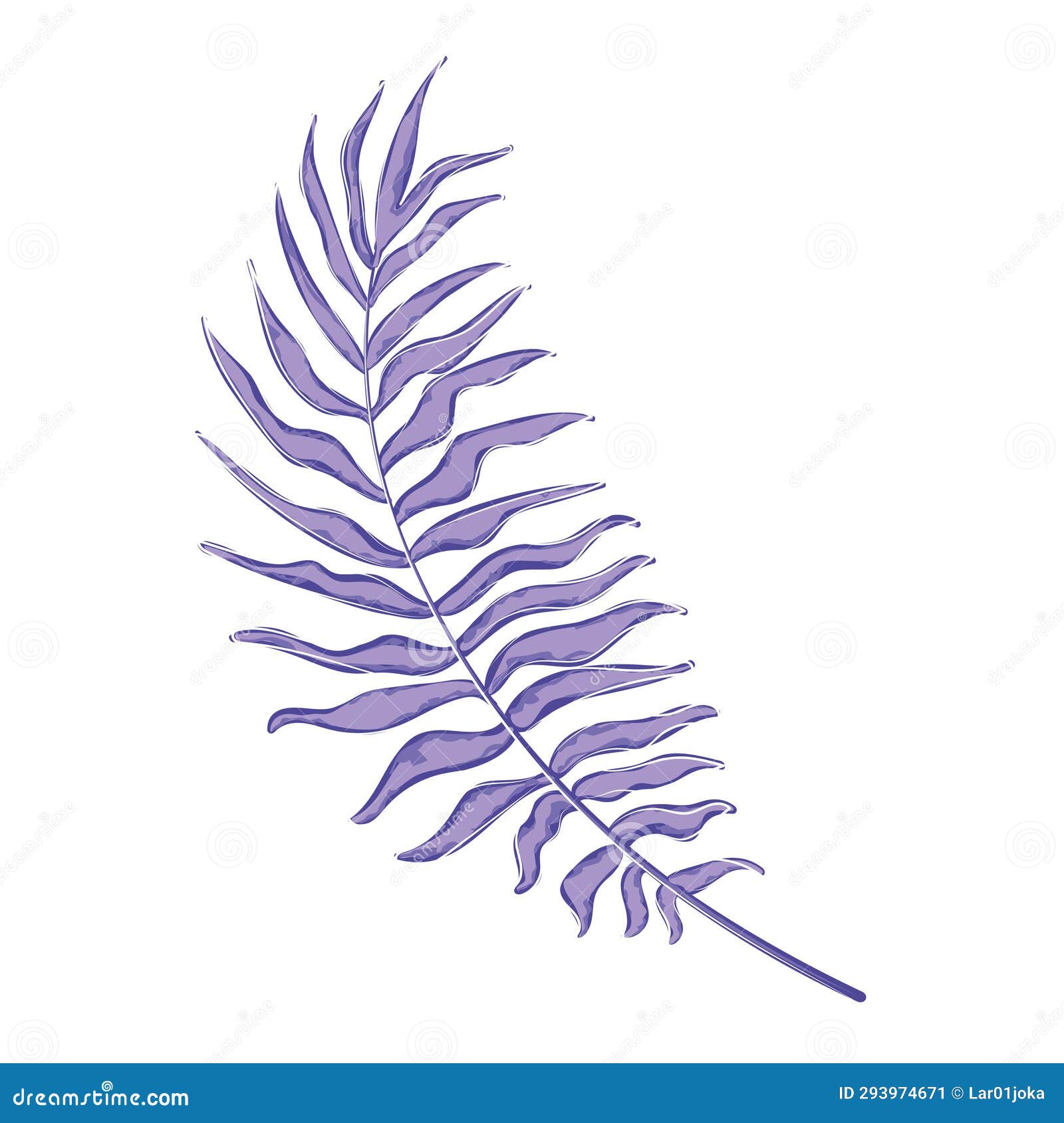 Isolated Detailed Colored Leaf Vector Stock Vector - Illustration of ...