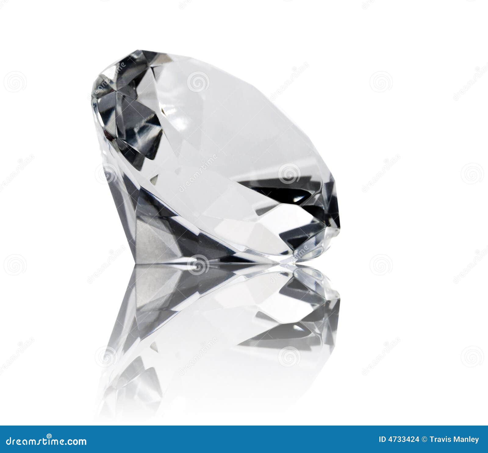 Isolated Diamond stock photo. Image of fashion, white - 4733424