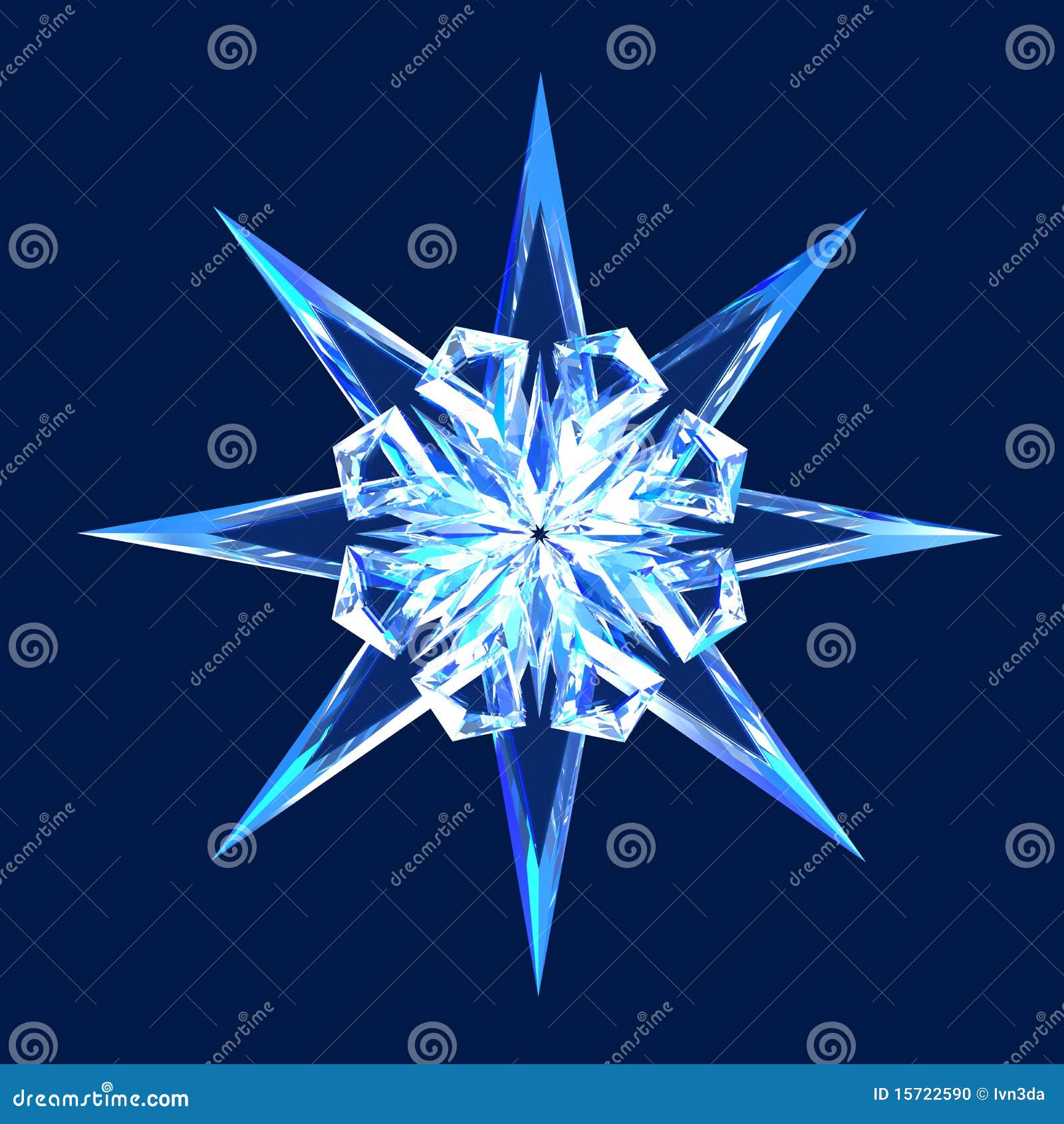Isolated diamond star stock illustration. Illustration of brilliant ...