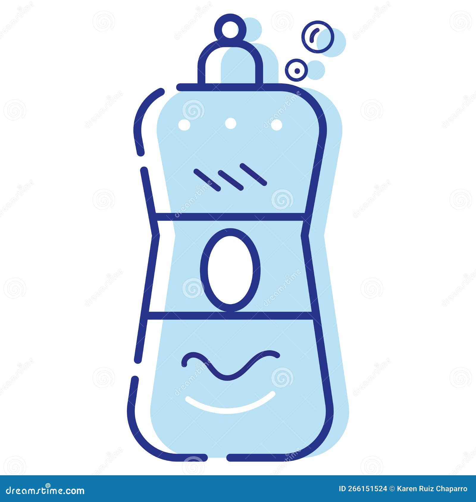 Isolated Dish Soap Dispenser Cleanliness Icon Vector Stock Vector ...