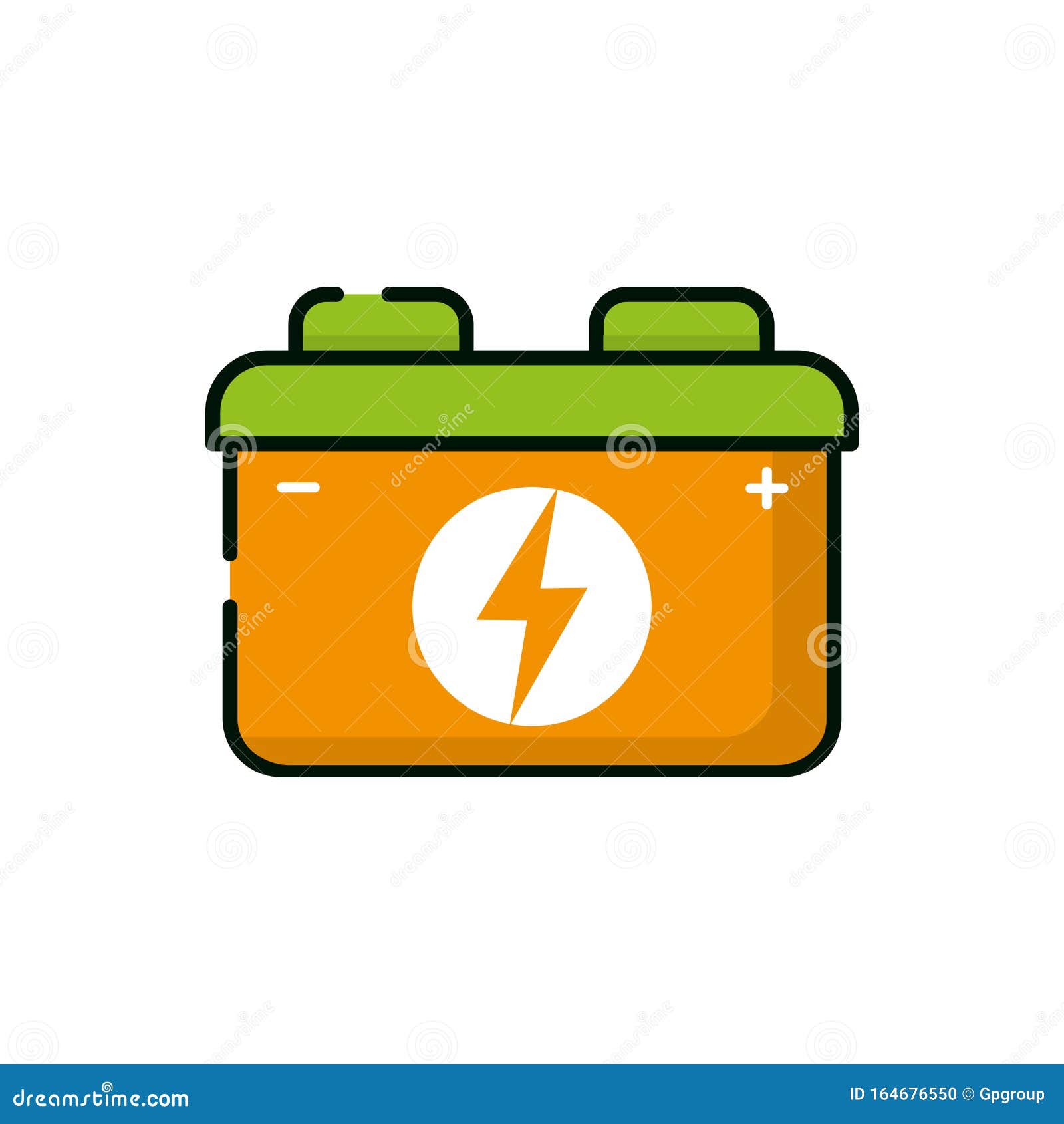 Isolated Ecology and Bio Battery Vector Design Stock Vector ...