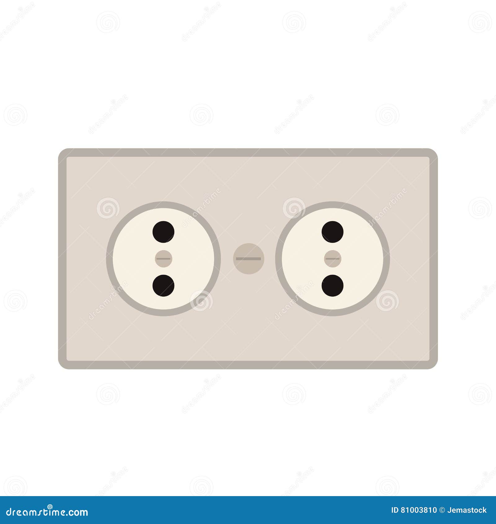 Isolated Electric Plug Design Stock Vector - Illustration of ...