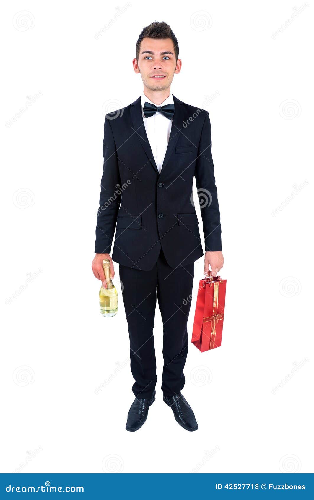 Isolated elegant man stock photo. Image of passion, person - 42527718