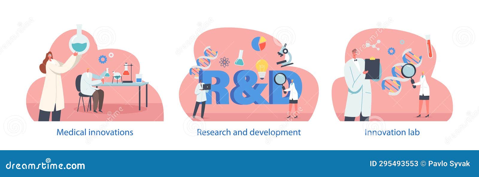 Isolated Elements with Laboratory Innovation, Research and Development ...