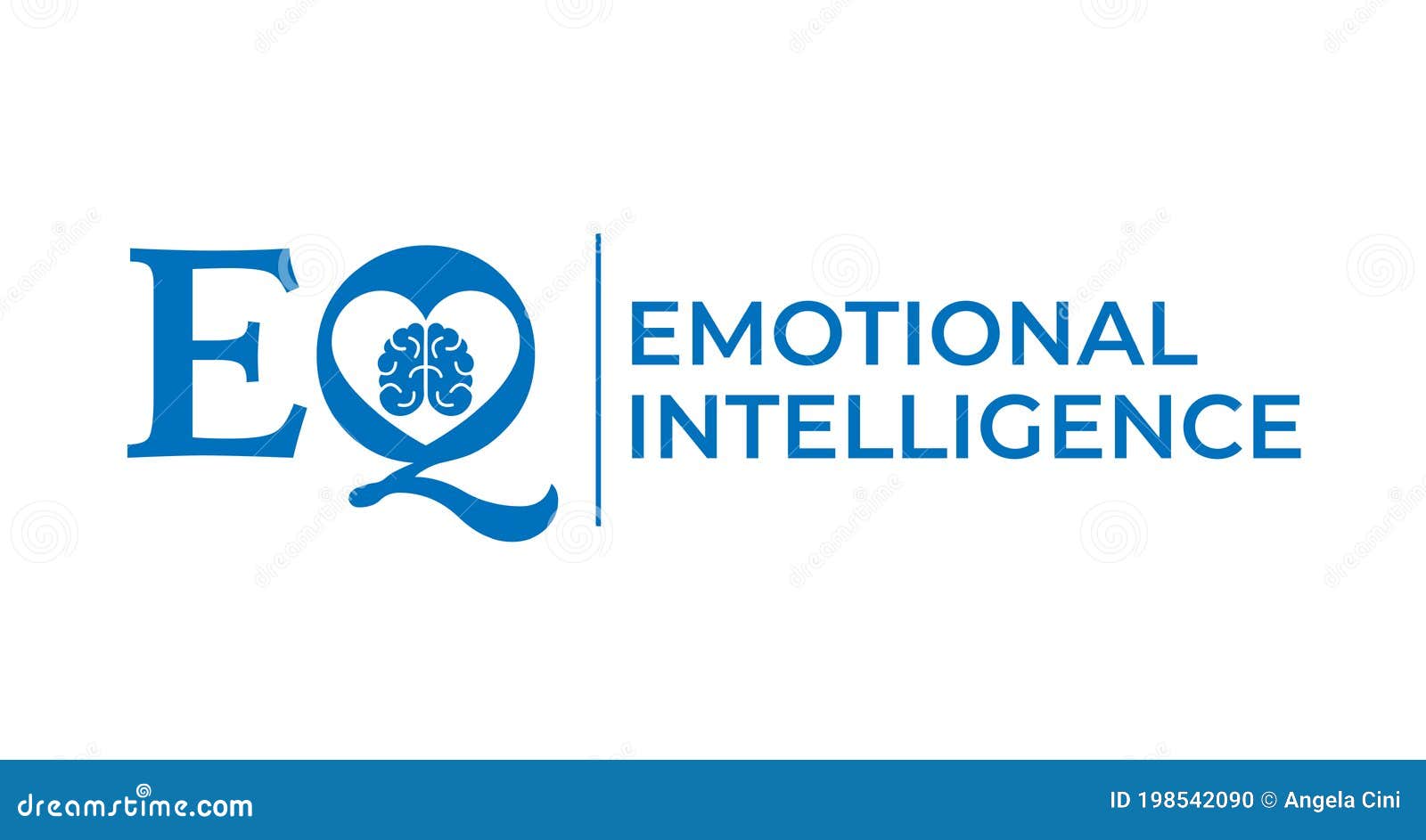 Isolated Emotional Intelligence Logo Icon Stock Vector - Illustration ...