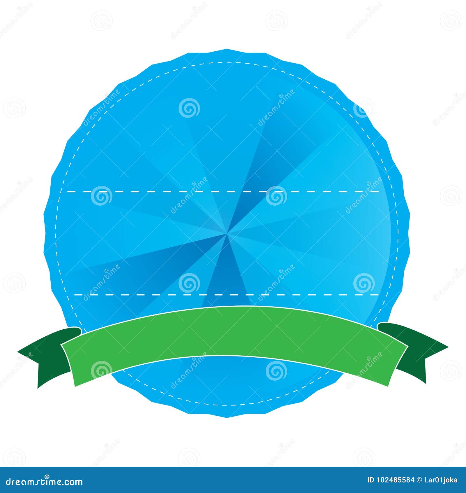 Isolated empty label stock vector. Illustration of vector - 102485584