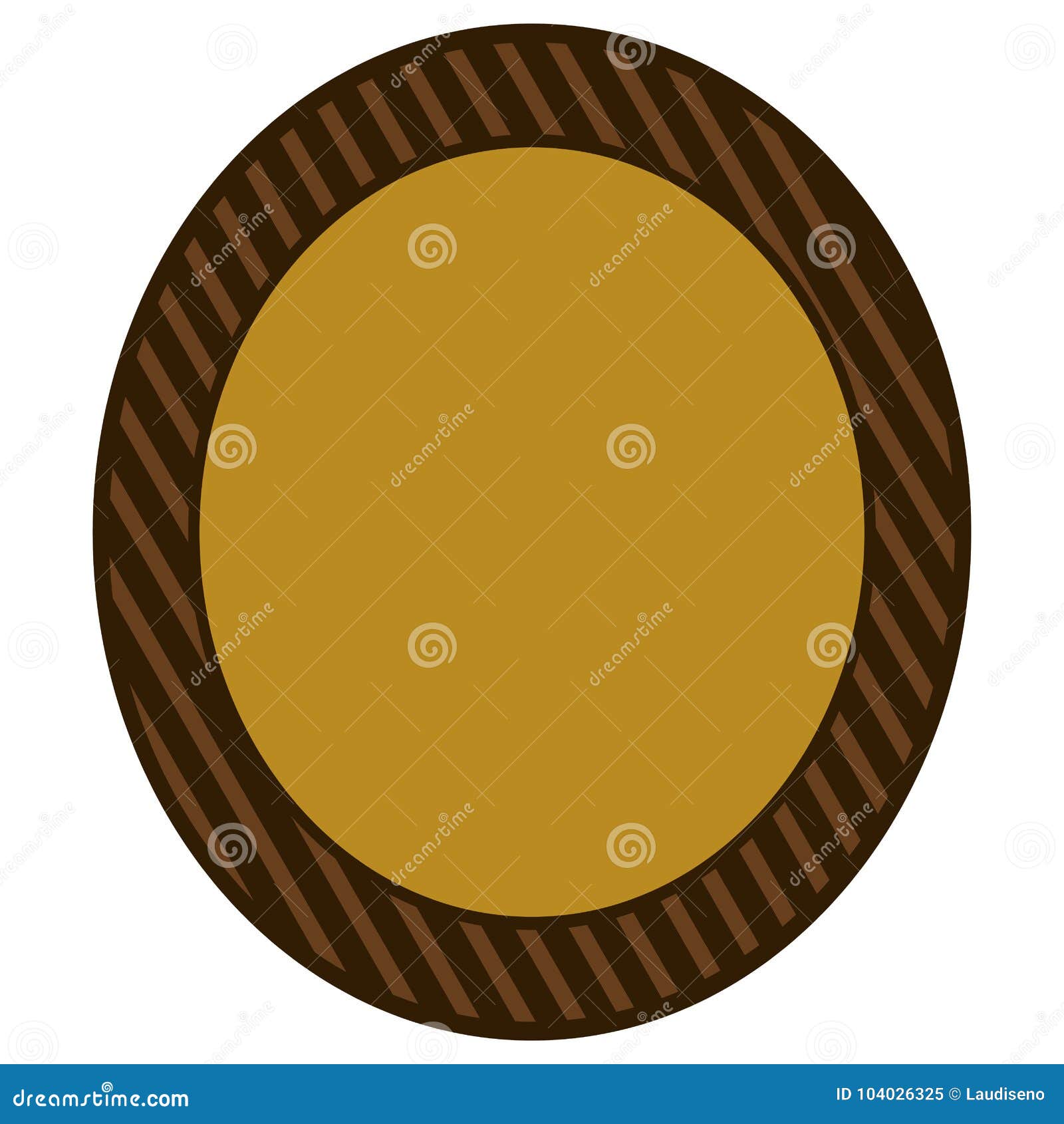 Isolated empty label stock vector. Illustration of banner - 104026325