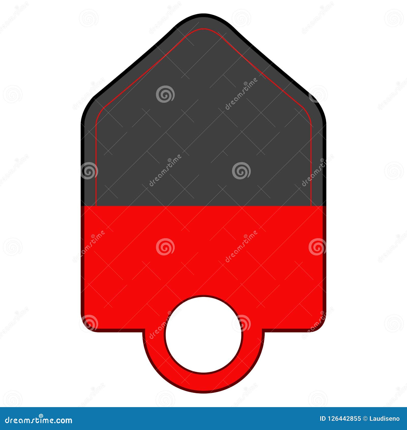 Isolated empty sale label stock vector. Illustration of label - 126442855