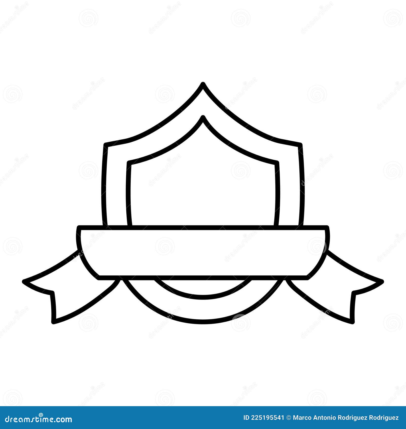 Isolated Empty Sport Shield Icon Stock Vector - Illustration of graphic ...