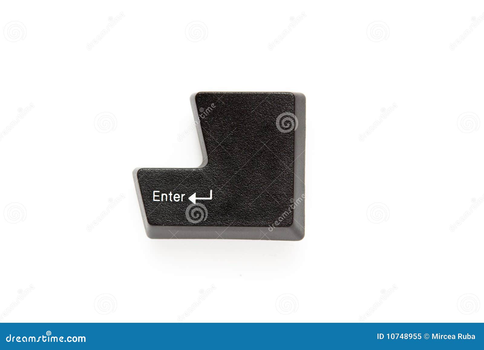 Isolated enter key stock image. Image of concepts, decision - 10748955