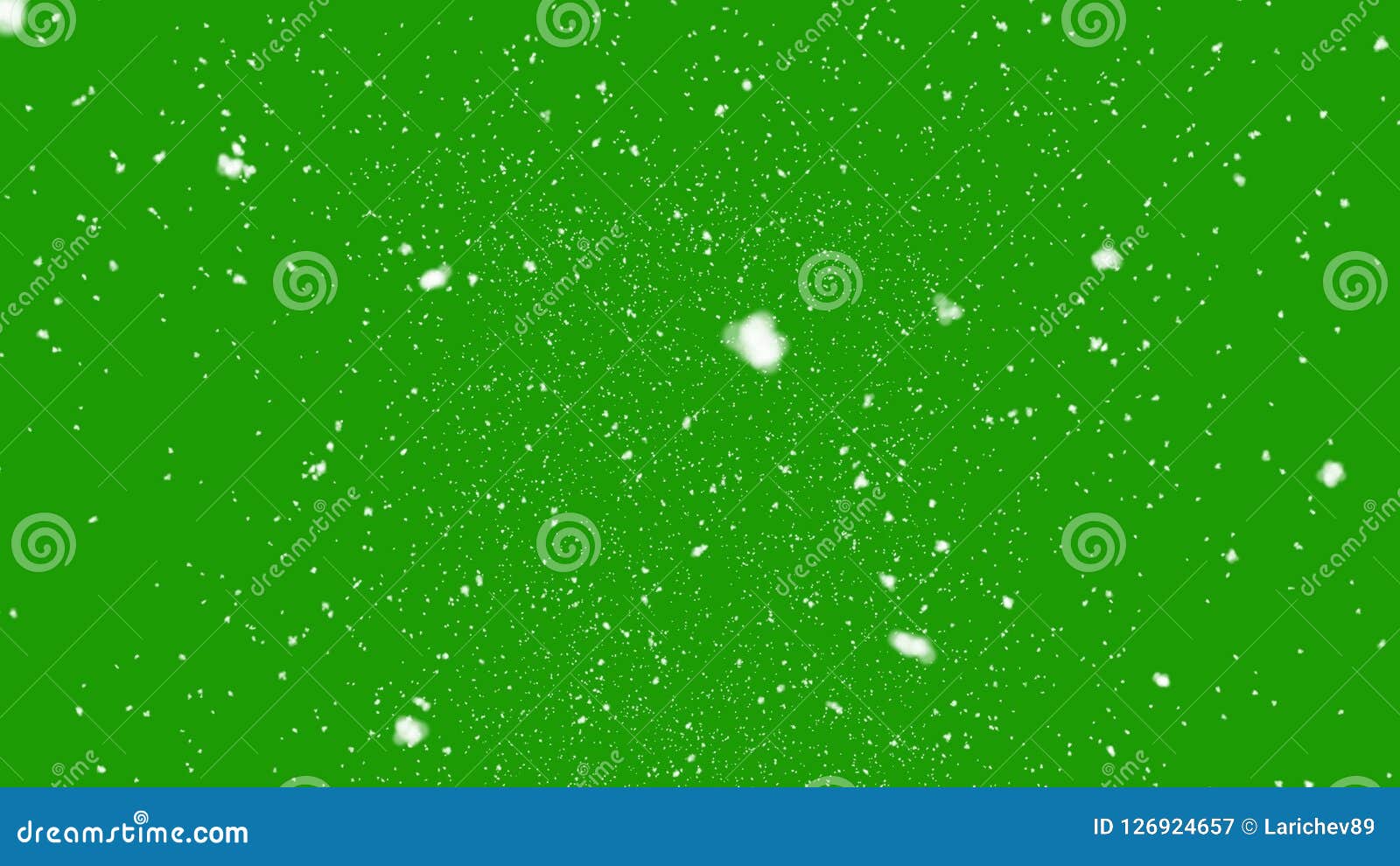 Isolated Falling Snow on Green Screen Stock Video - Video of falling ...