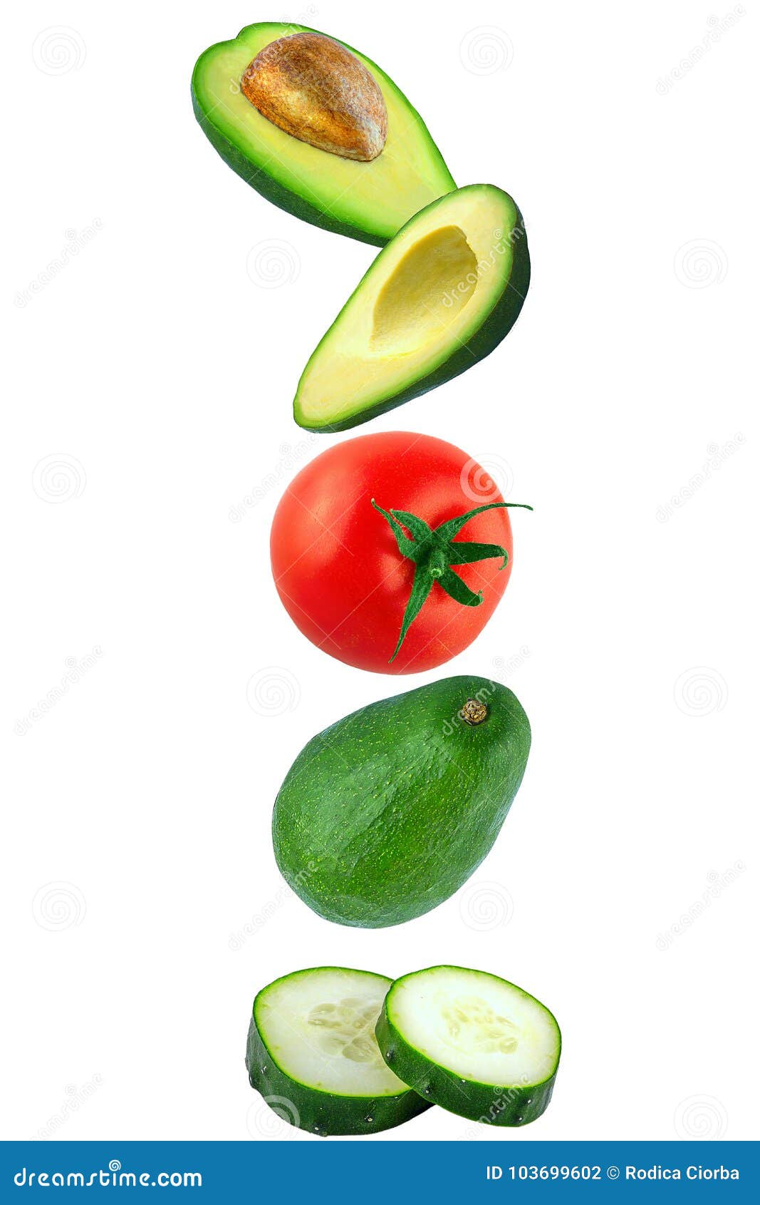 Isolated Falling Vegetables Stock Photo - Image of vegetable, healthy ...