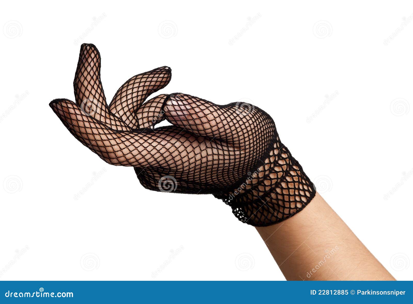 Isolated Female Hand stock image. Image of wrist, empty - 22812885