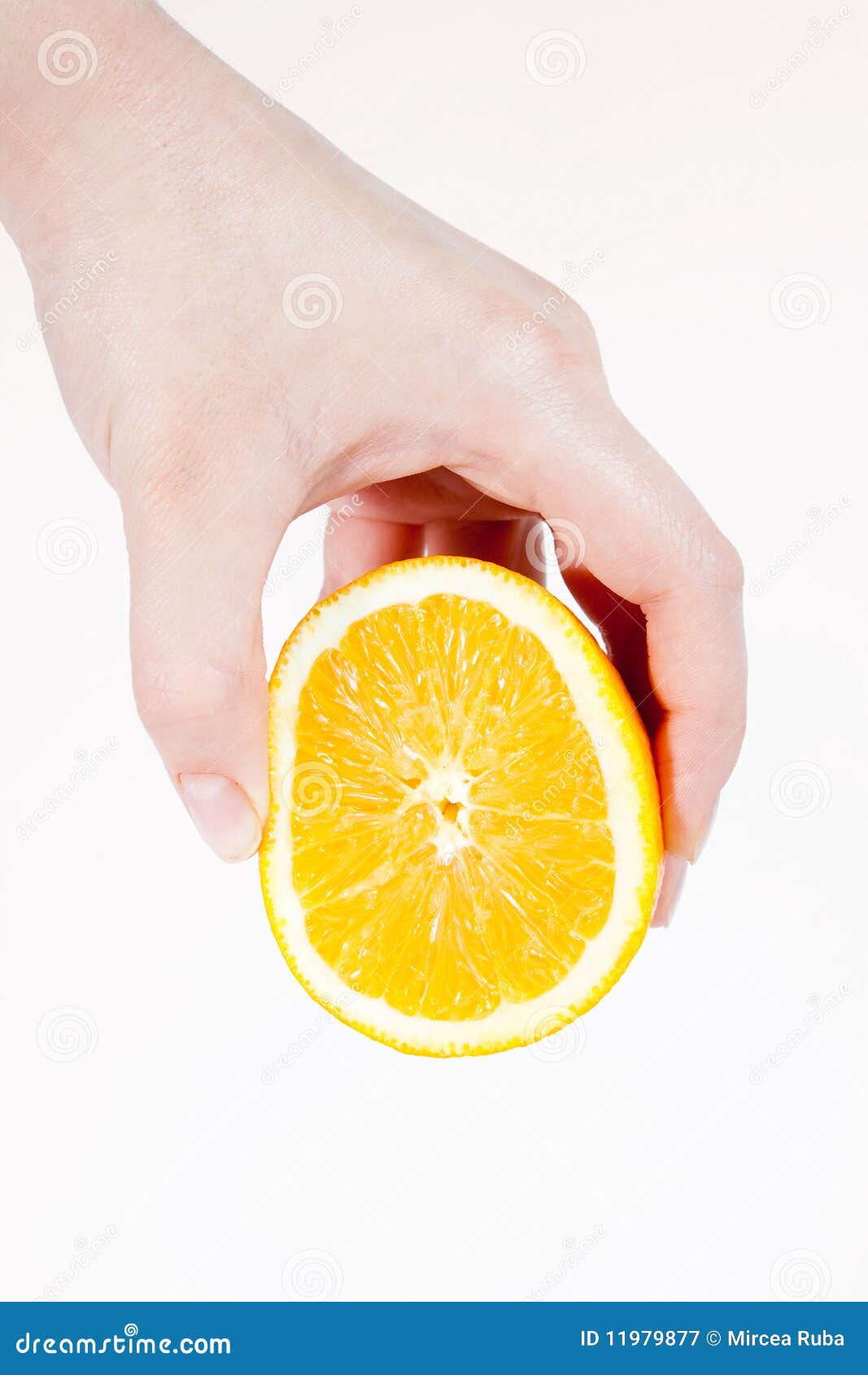 Isolated Female Hand Squeezing Lemon Stock Image - Image of liquid ...