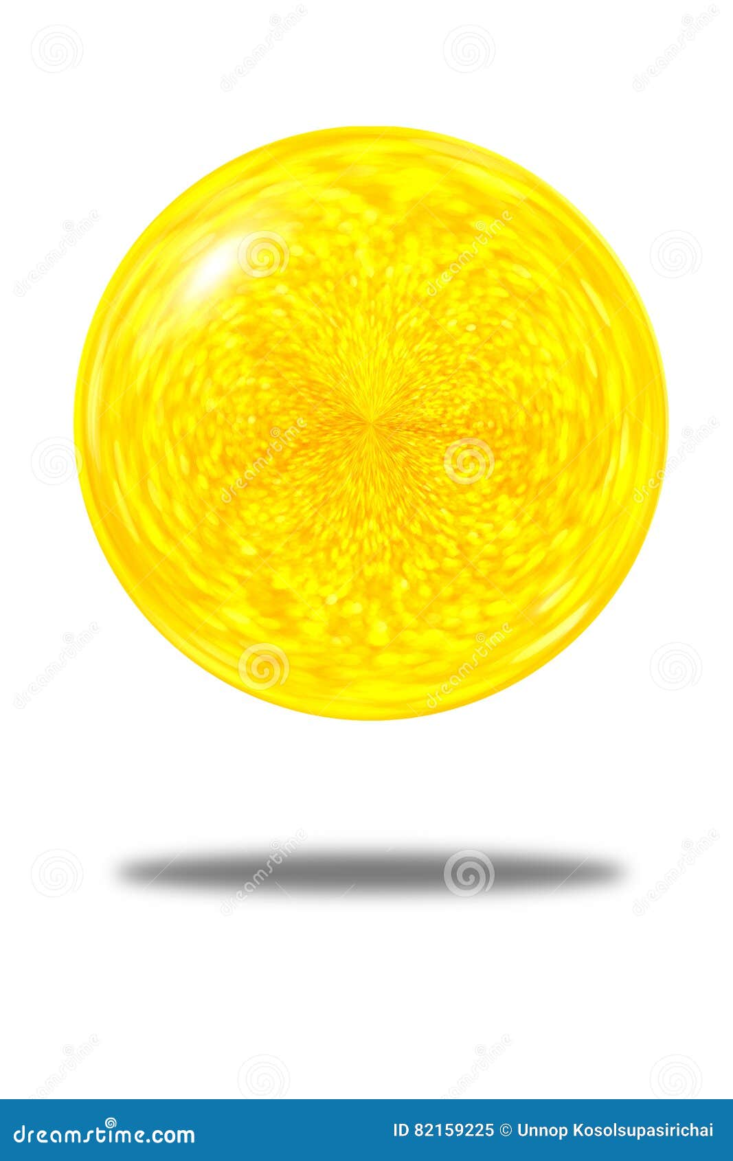 Isolated Festive Abstract of Gold Glitter Ball Background Stock ...