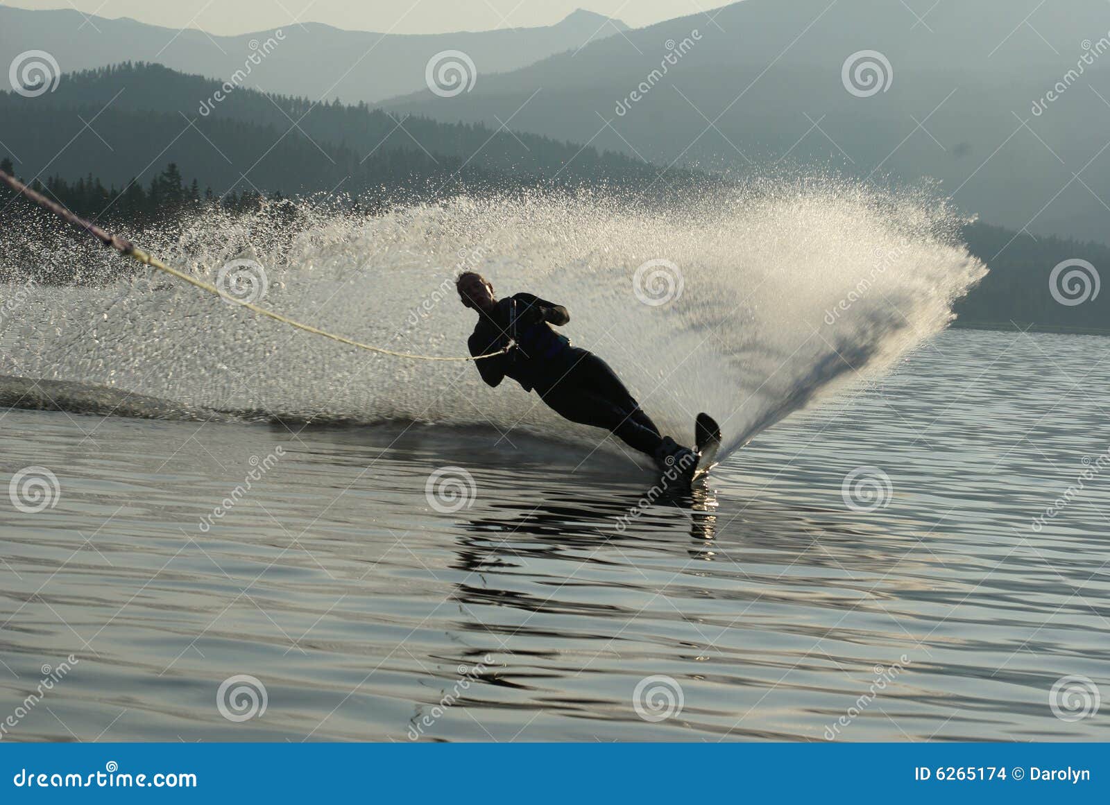 Isolated Figure/dramatic Lighting Stock Photo - Image of slalom ...