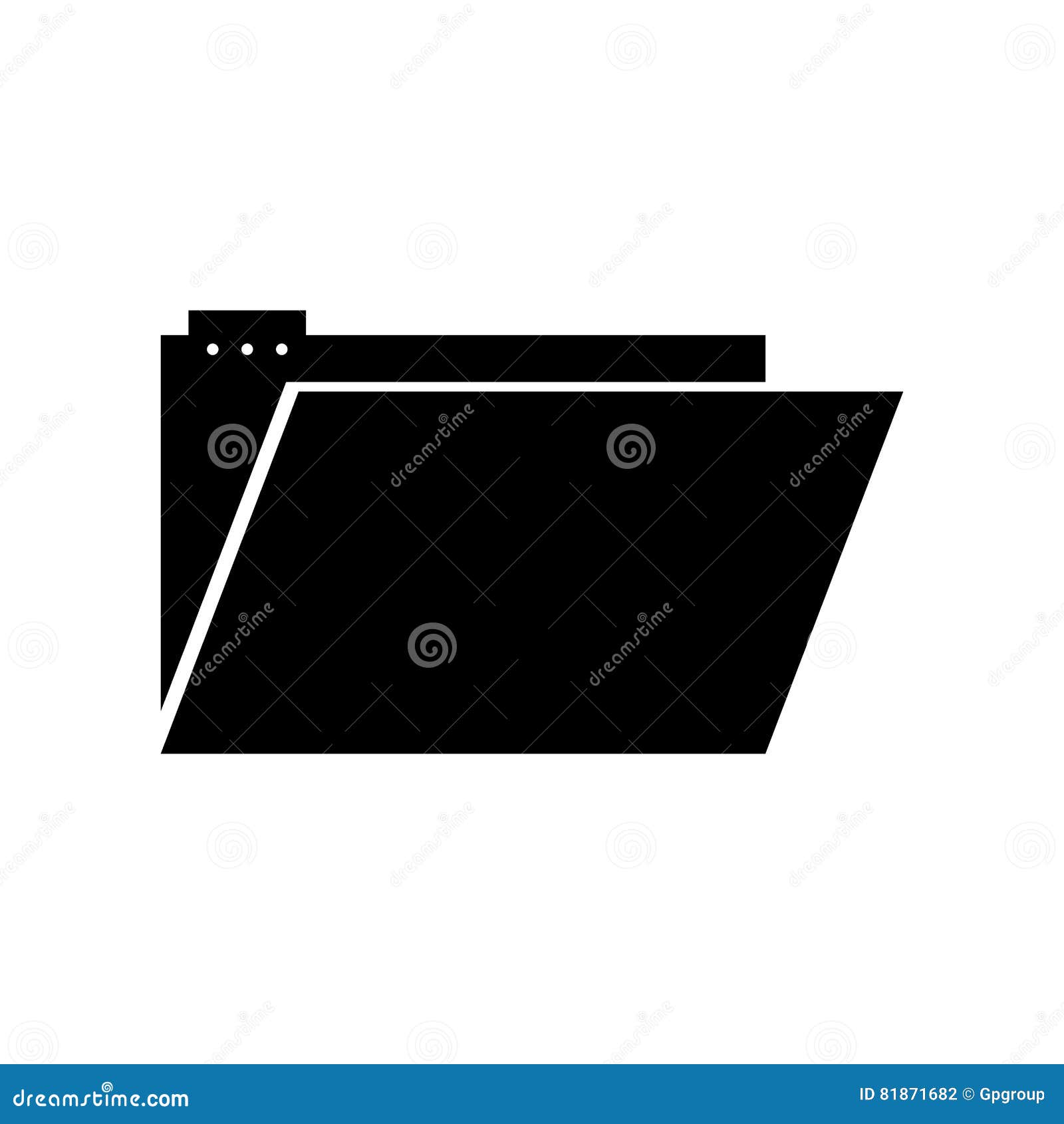 Isolated file design stock vector. Illustration of data - 81871682