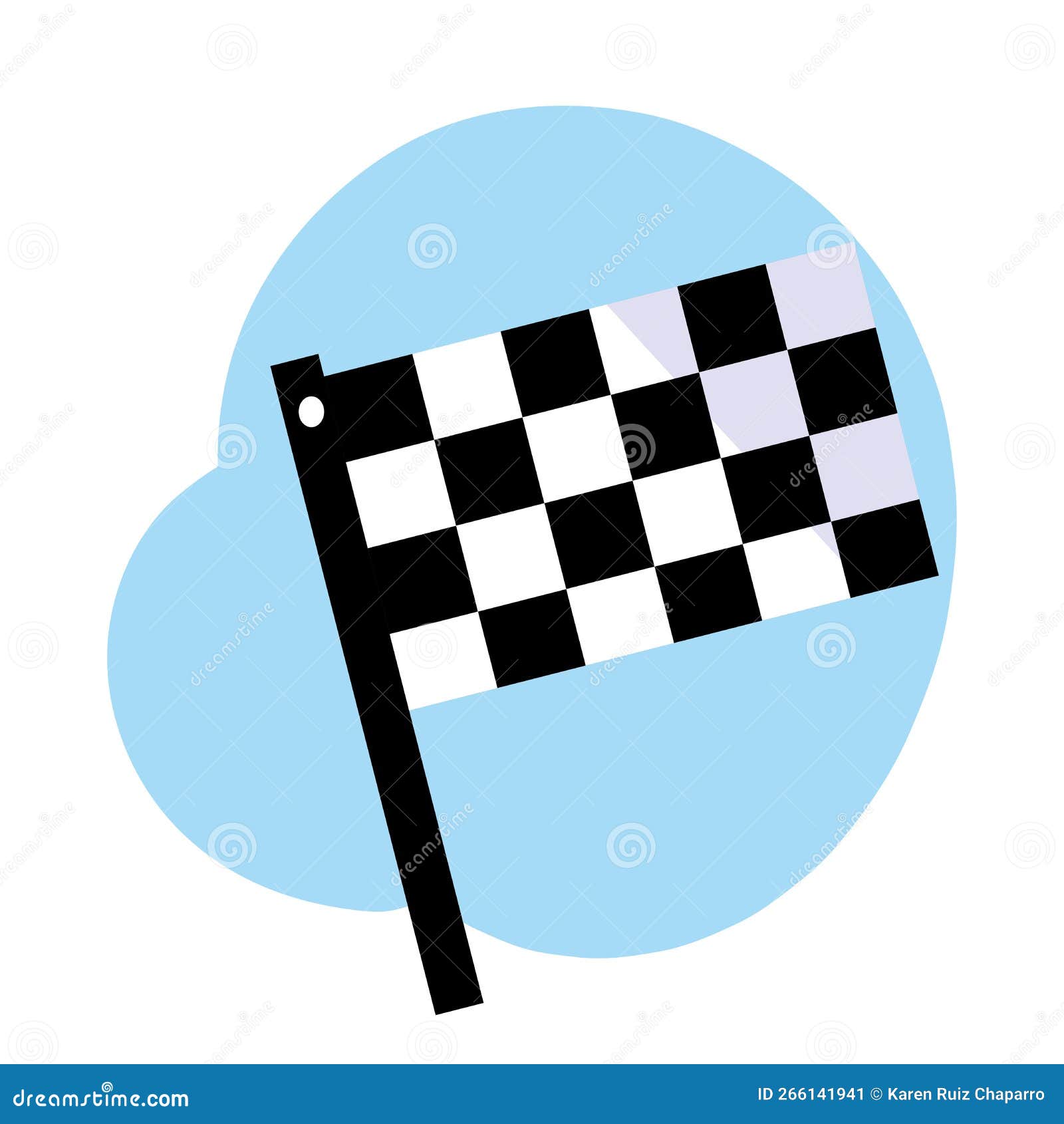 Isolated Finish Line Flag Icon Vector Stock Vector - Illustration of ...