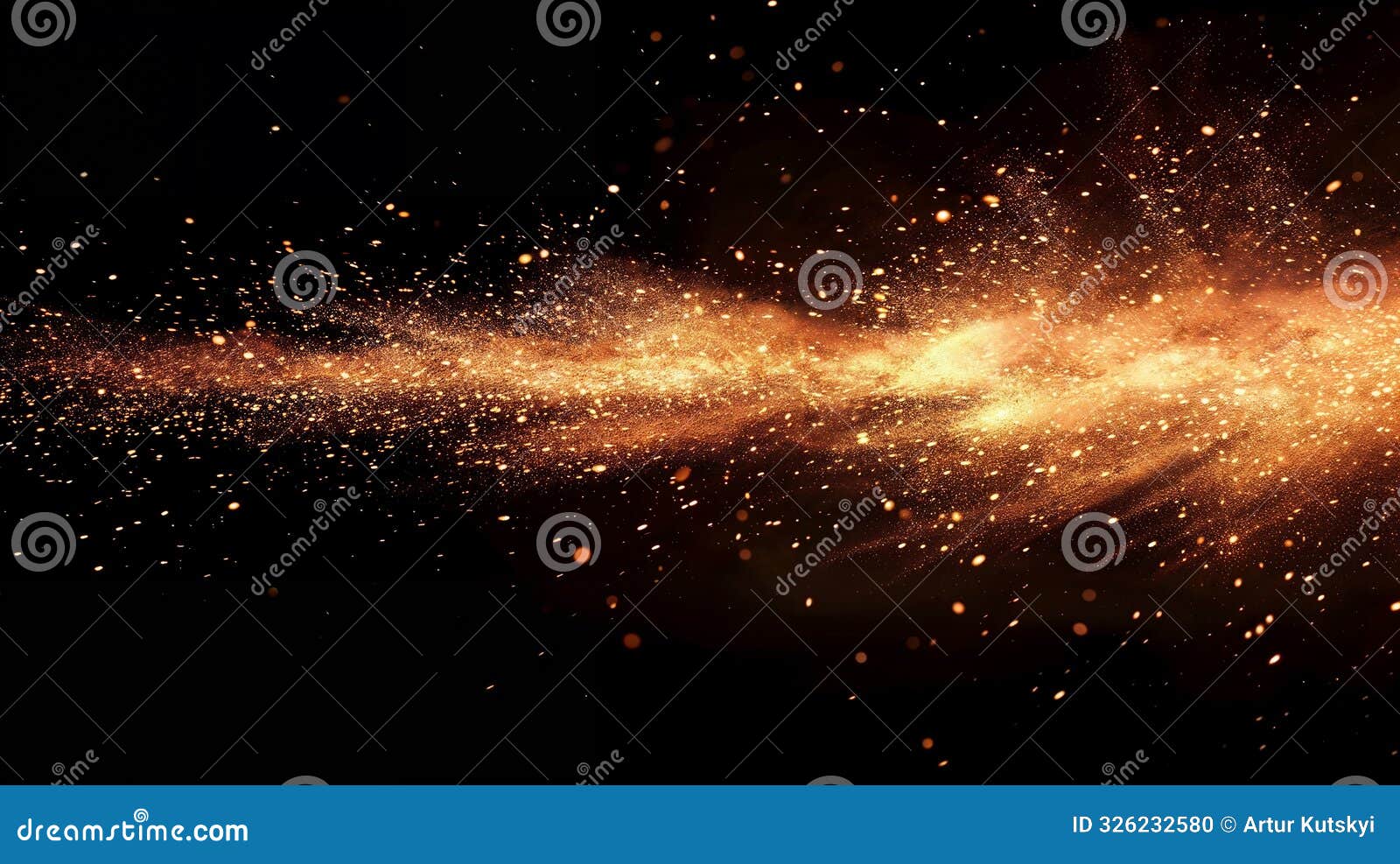 Sparks Flying As A Mechanic Works On A Car Part Underneath A Vehicle ...