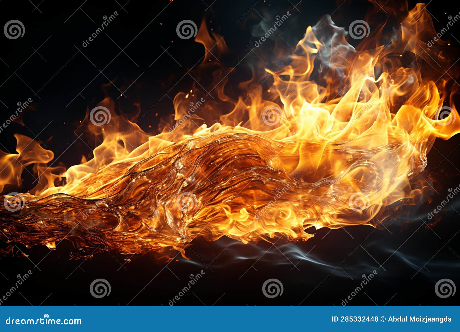 Isolated Flame Pure White Background Stock Illustration - Illustration ...