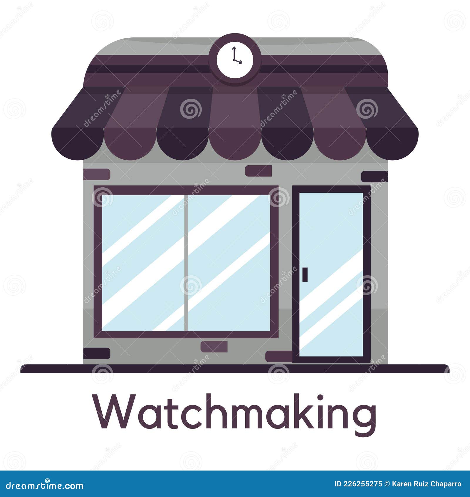 Watchmaking Icon Vector From Handcrafts Concept. Thin Line Illustration ...