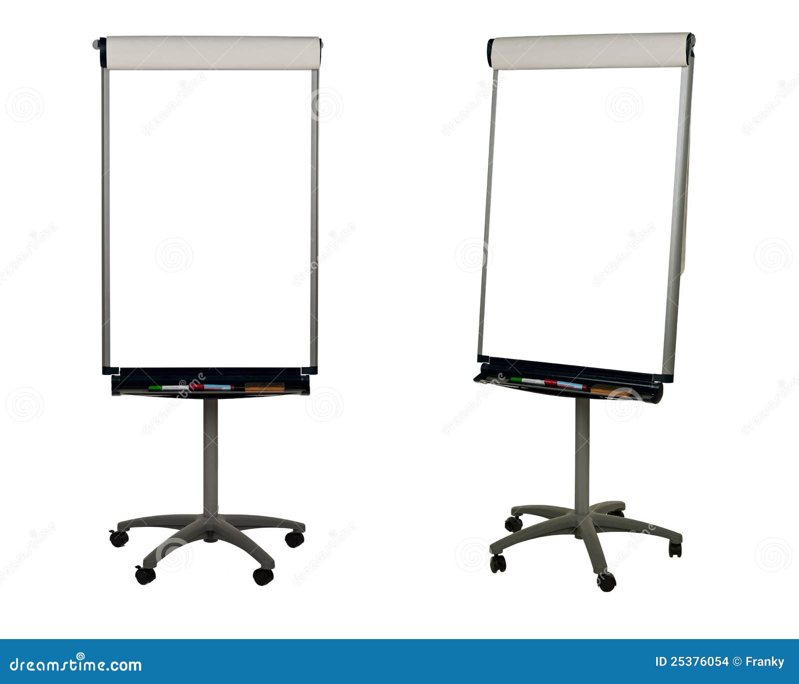 Isolated flipchart stock photo. Image of office, chart - 25376054