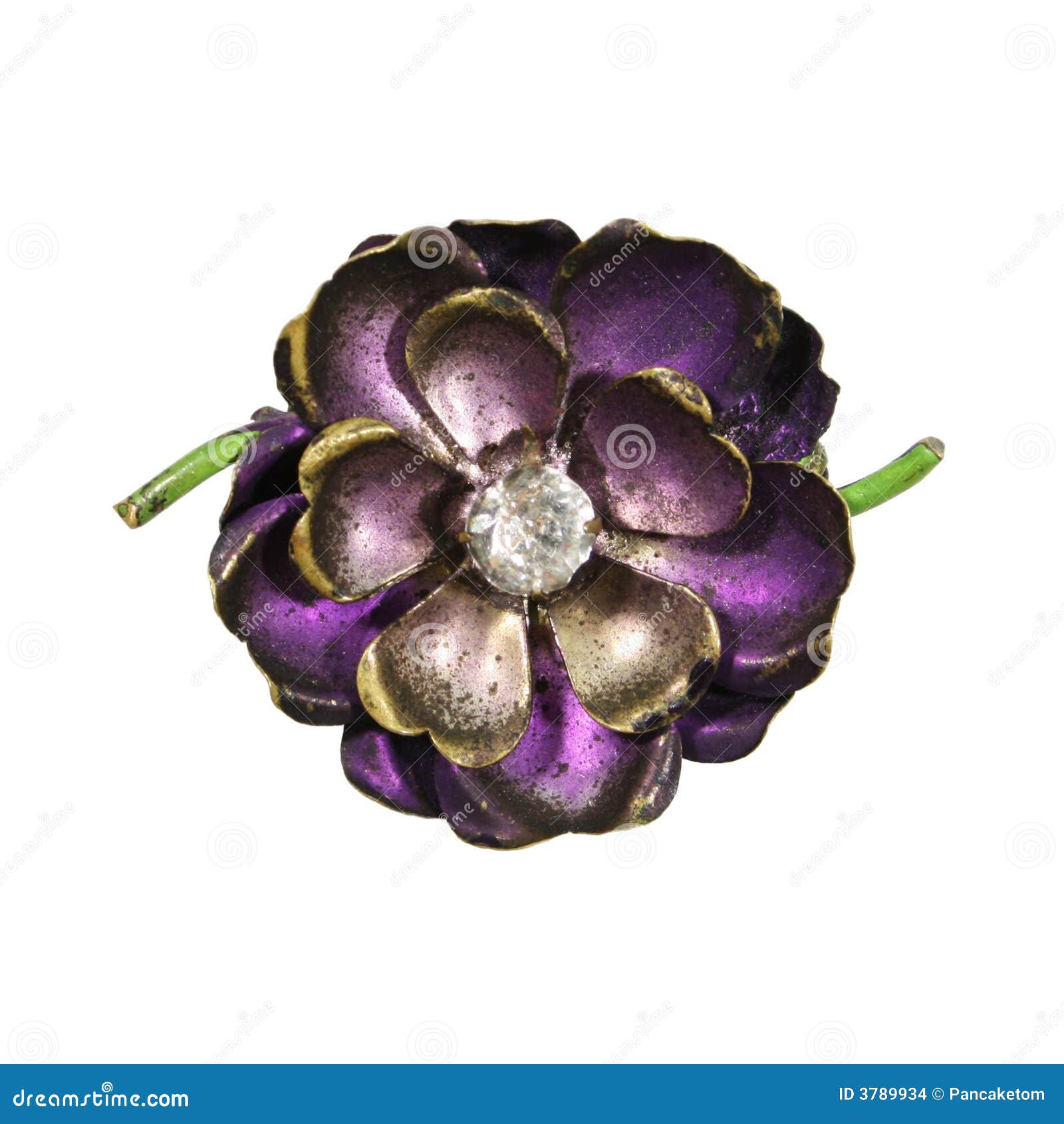 Isolated flower pin stock photo. Image of close, isolated - 3789934
