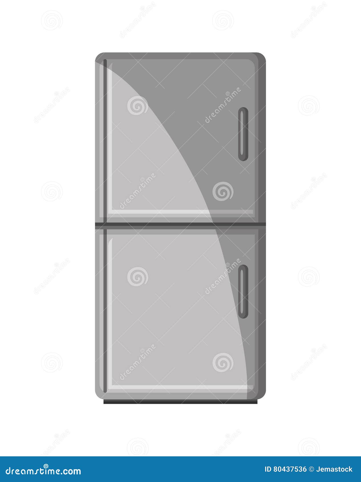 Isolated Fridge Machine Design Stock Vector - Illustration of smart ...