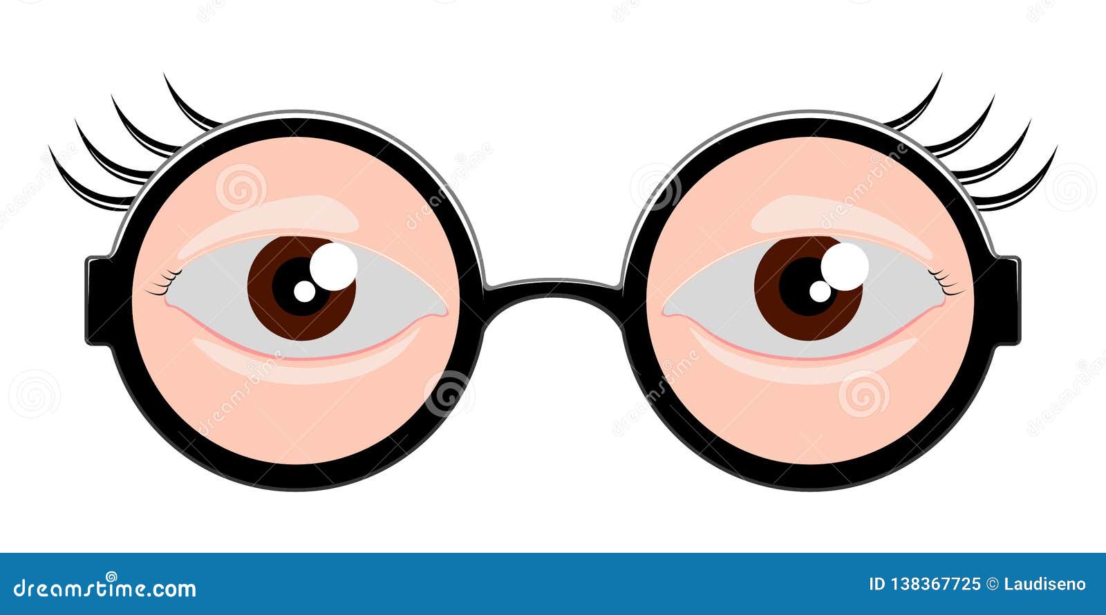Isolated Funny Glasses Stock Vector Illustration Of Background 138367725
