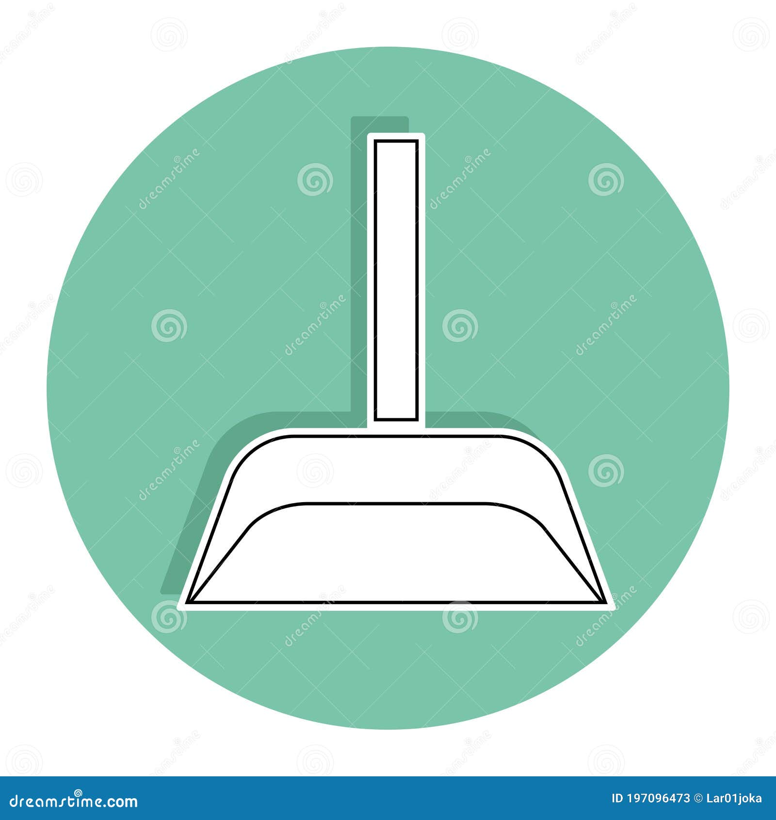 Isolated Garbage Collector Icon Stock Vector - Illustration of ...
