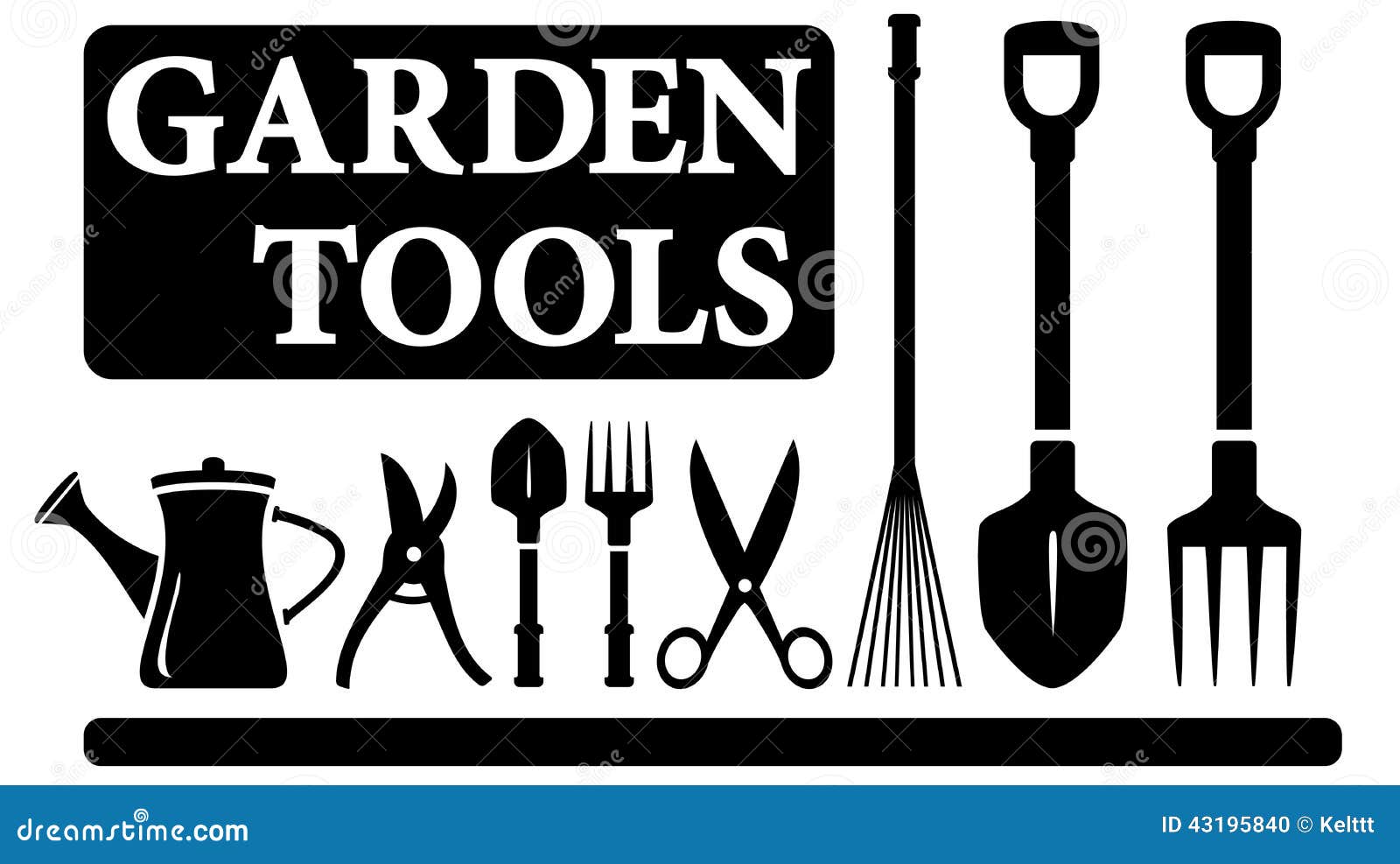 Gardening Tools Linear Icon. Modern Outline Gardening Tools Logo Vector ...