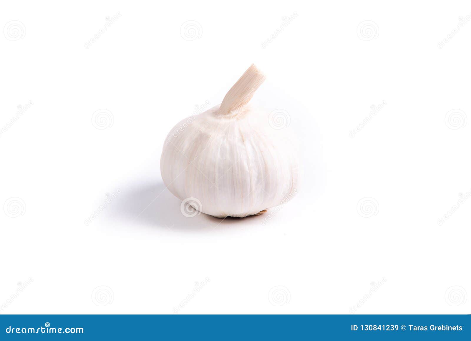 Isolated Garlic Fruit on Background Stock Image - Image of harvest ...