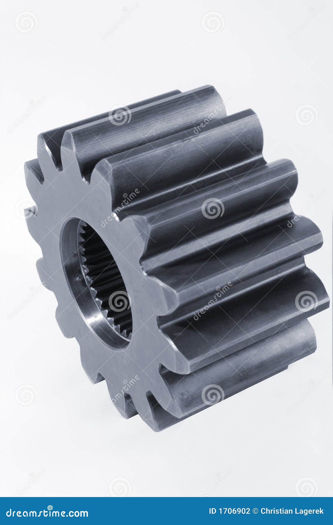 Isolated gear stock photo. Image of conceptual, isometric - 1706902