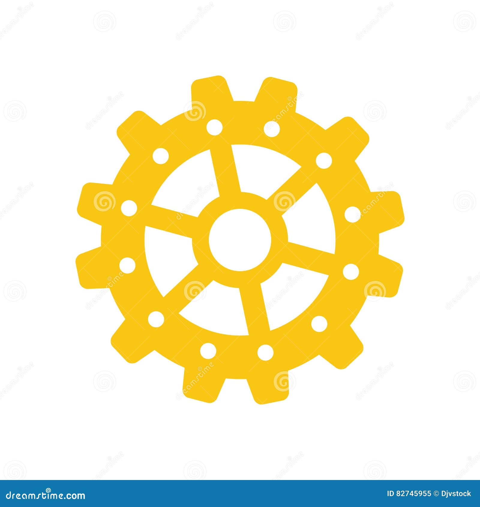 Isolated gear piece stock illustration. Illustration of equipment ...