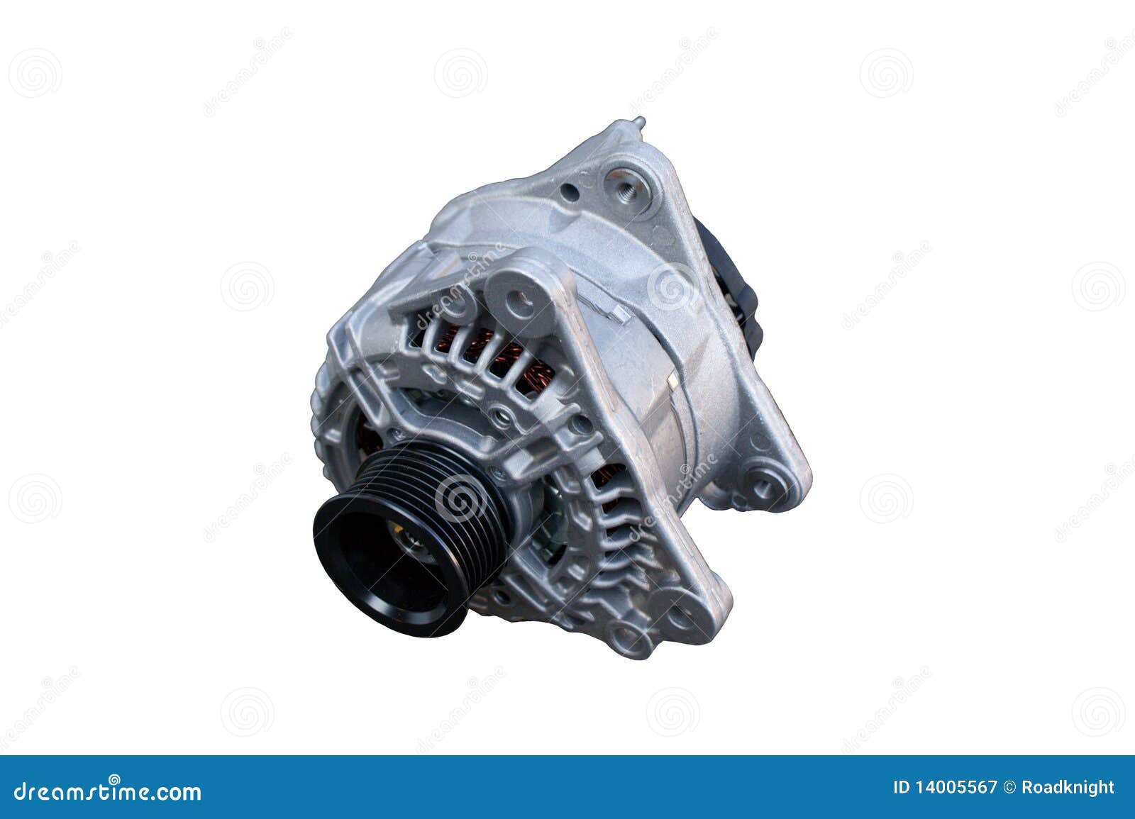 Isolated generator stock image. Image of charging, belt - 14005567