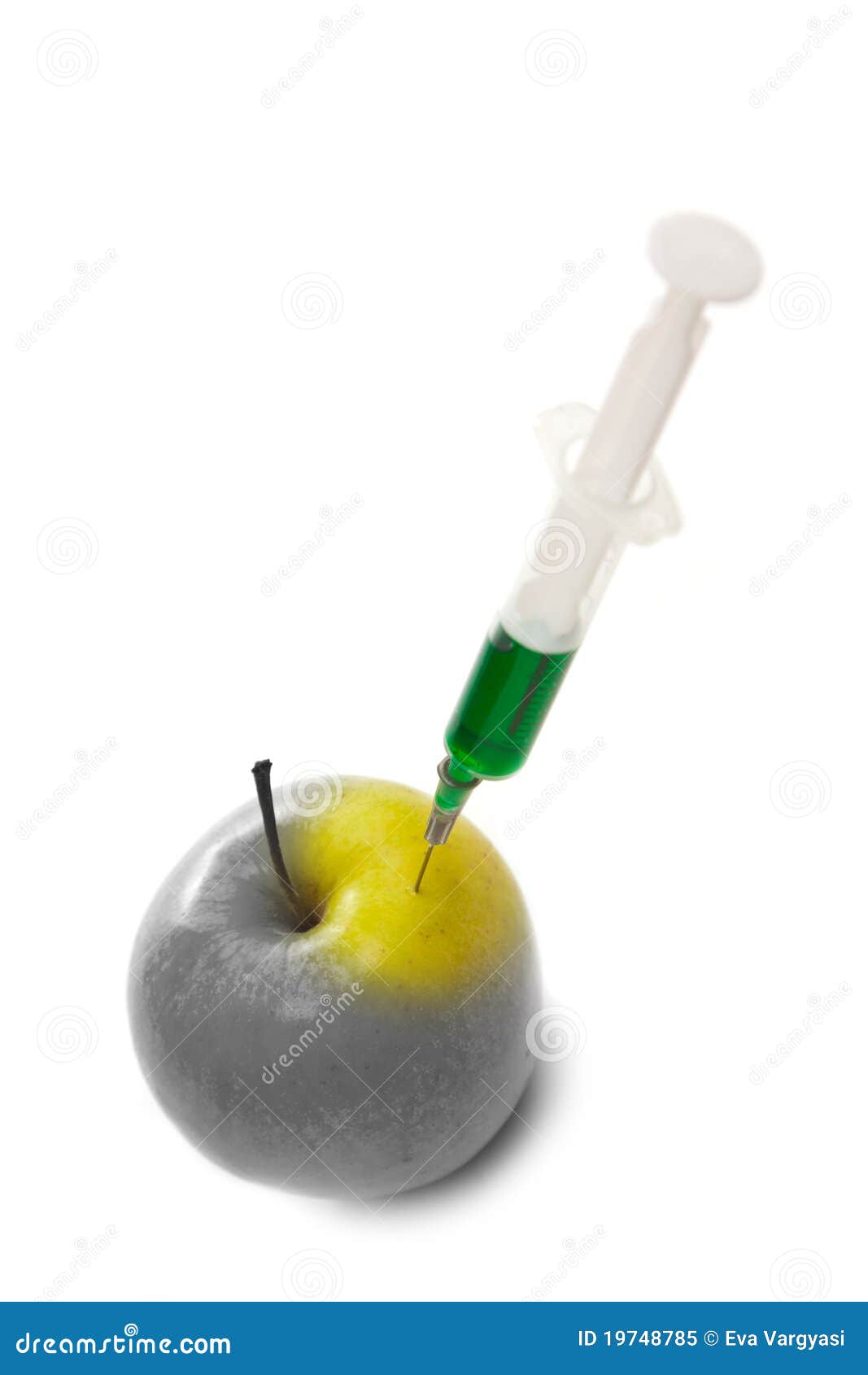 Isolated Genetic Modification Apple Stock Image - Image of genetically ...