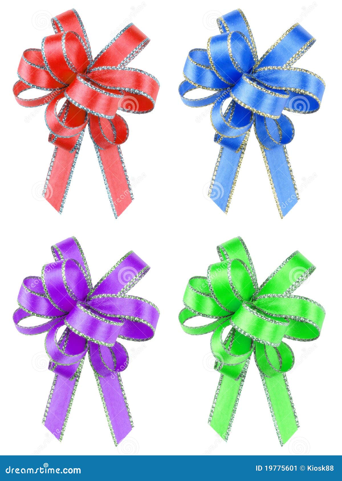 Isolated gift ribbons stock image. Image of band, birthday - 19775601
