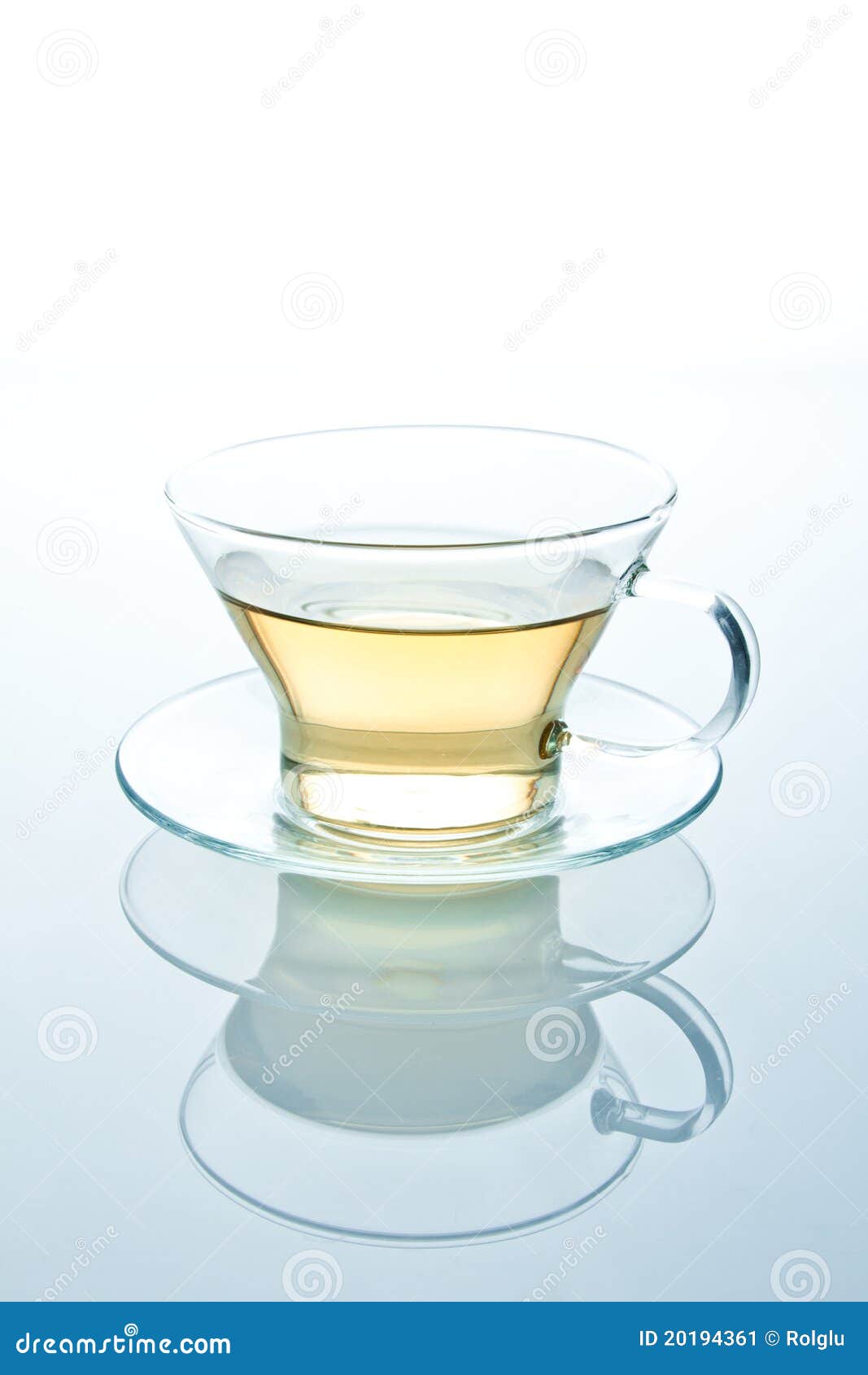 Isolated Glass Cup of Tea or Another Liquid Stock Image - Image of ...
