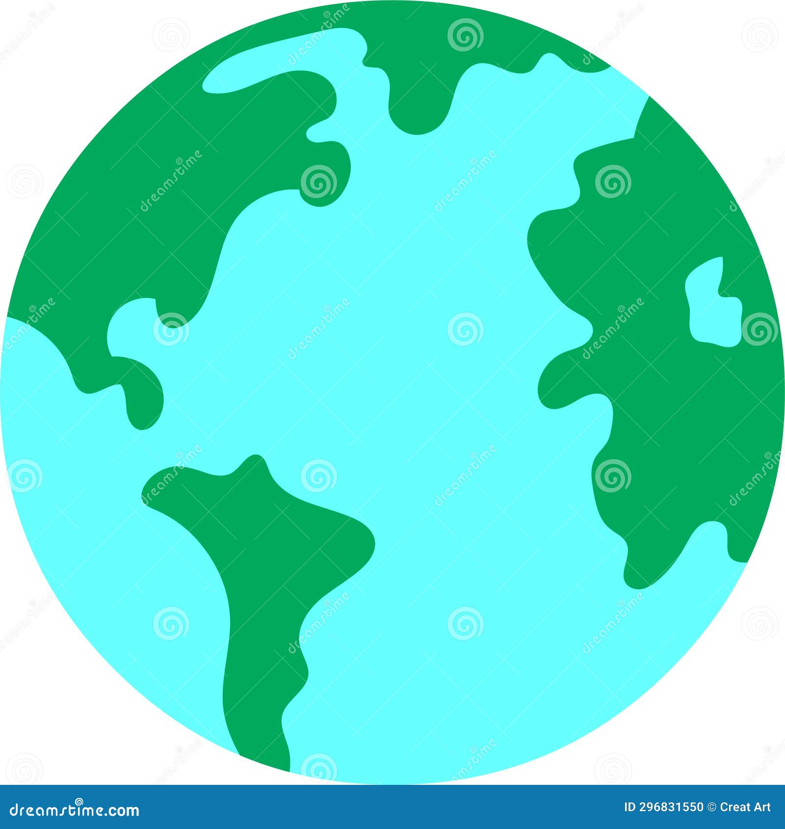 Isolated Globe Clipart Vector Stock Illustration - Illustration of ...