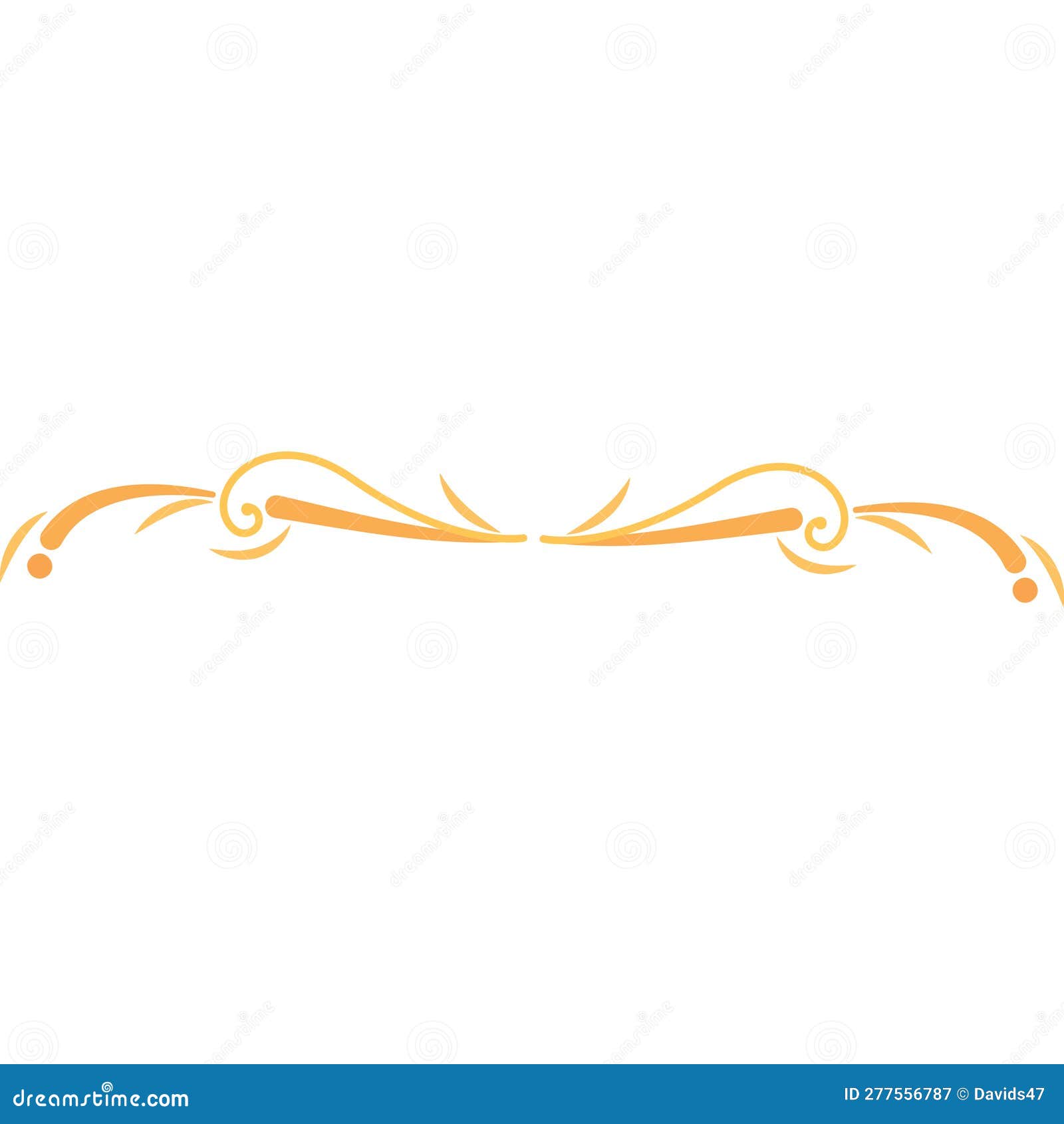 Isolated Golden Border Arabesque Frame Vector Stock Vector ...